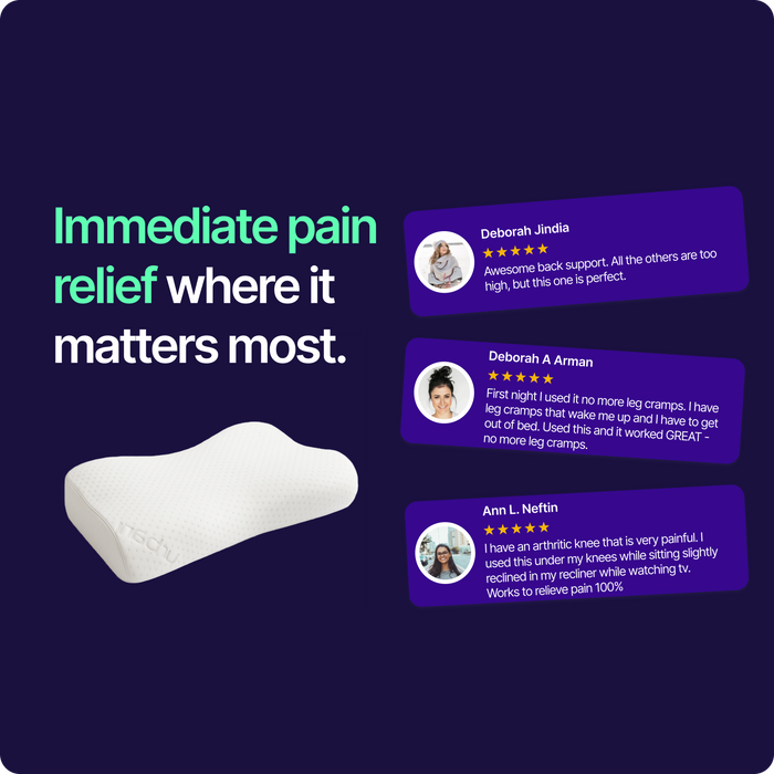 SoCool Neck Contour Pillow - Relieve Neck & Spine Pressure